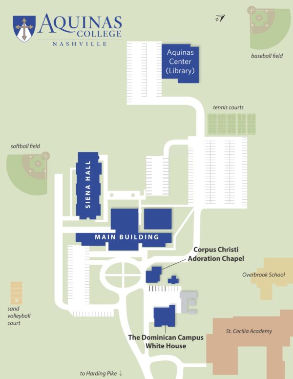 Aquinas College Map 2018 — Aquinas College - Nashville, Tennessee