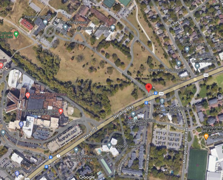 map — Aquinas College - Nashville, Tennessee